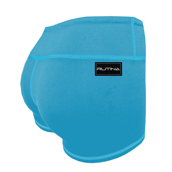 Performance Booty Shorts - Turquoise - Rutina